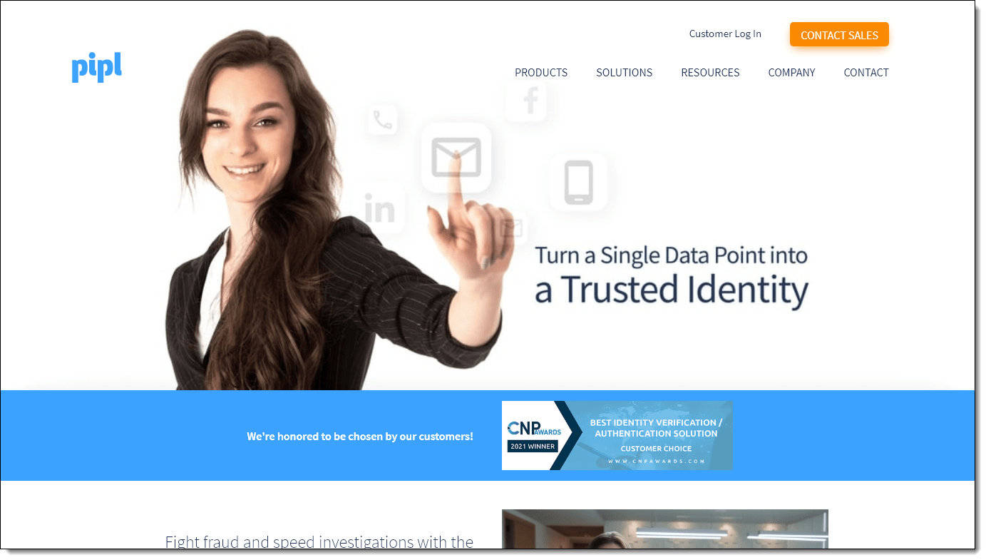 Pipl Alternative vs. Competitors (Updated 2023) - Swordfish