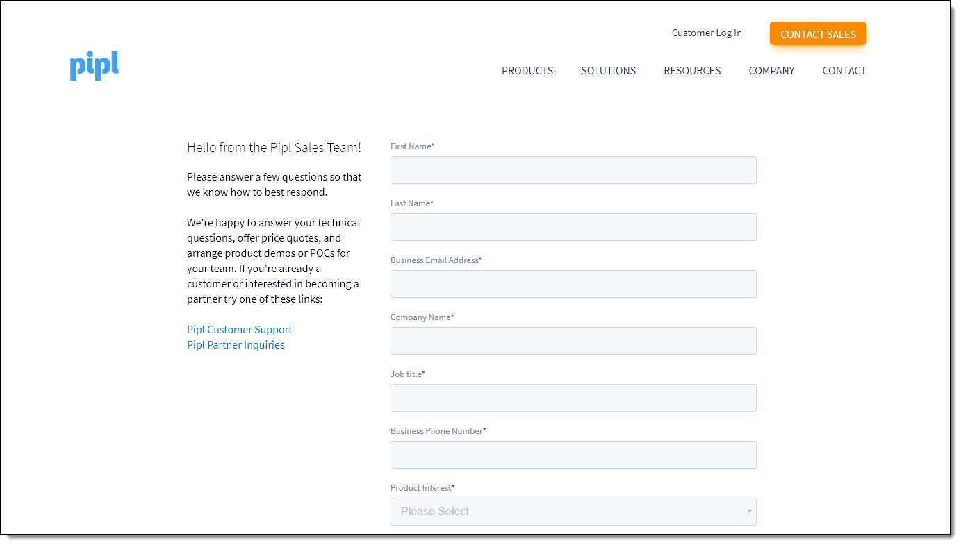 Pipl Alternative vs. Competitors (Updated 2023) - Swordfish