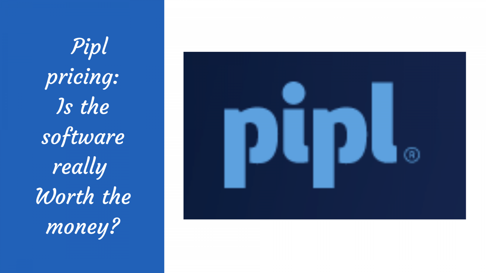 Pipl Pricing Archives - Swordfish