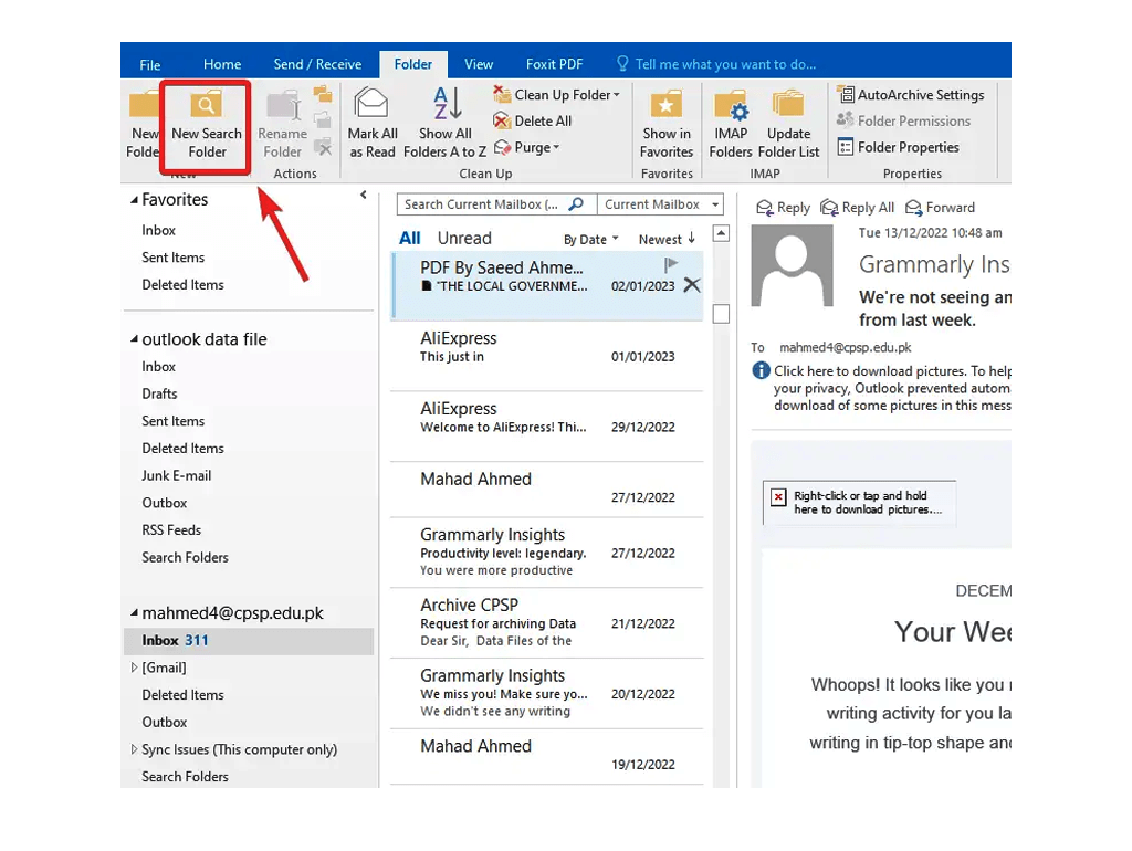 How to Find Unread Emails in Outlook [Guide for Outlook Users] - Swordfish