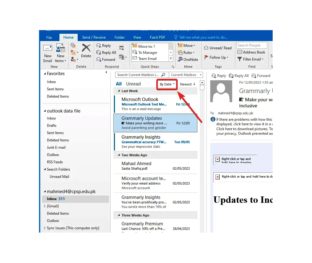 How to Find Unread Emails in Outlook [Guide for Outlook Users] - Swordfish